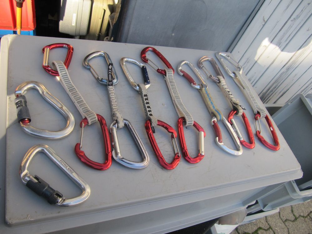 Karabiner-Set / div. Karabinerhaken (Gebraucht) in Basel für CHF 51 ...