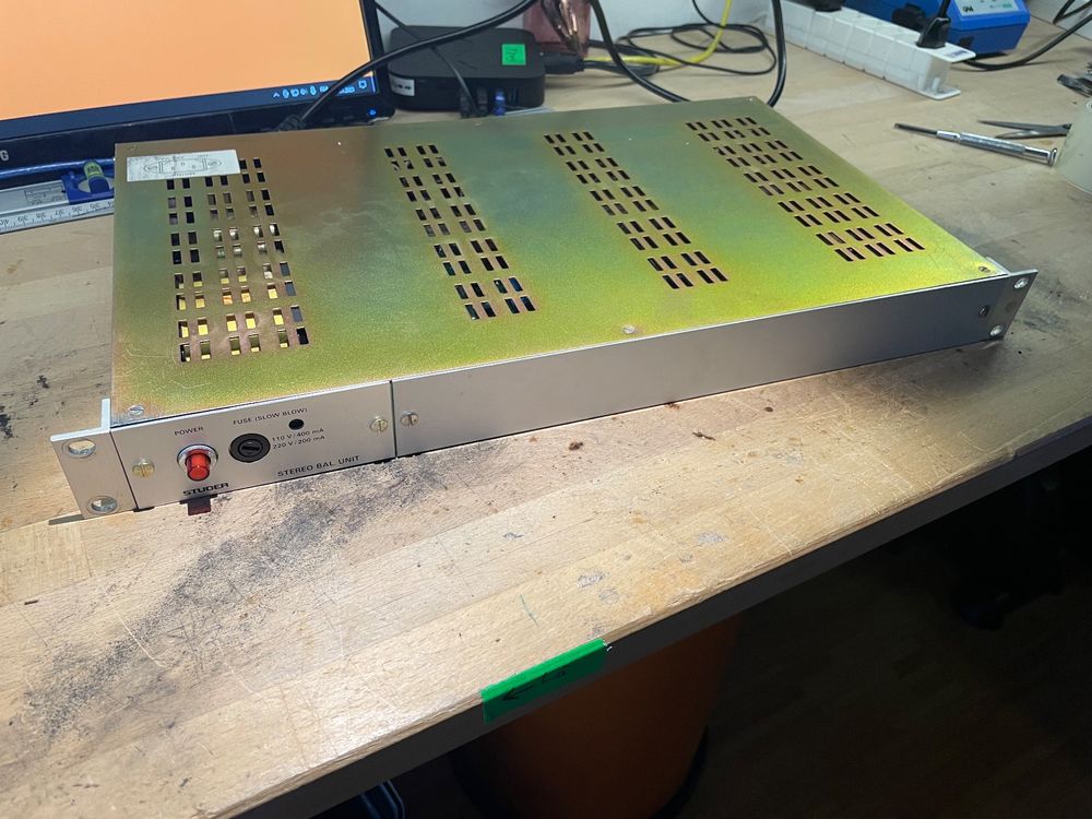 STUDER Balancing Unit 3 x stereo in/out modules | Kaufen auf Ricardo