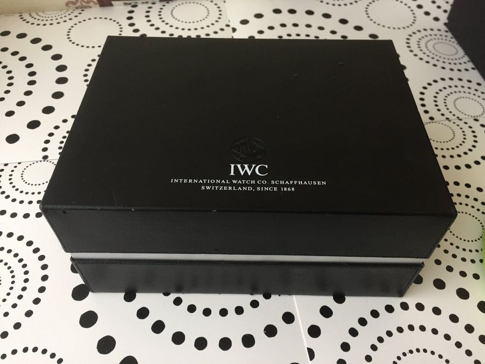 IWC ORIGINAL - WATCH BOX SCHACHTEL - BIG | Kaufen auf Ricardo