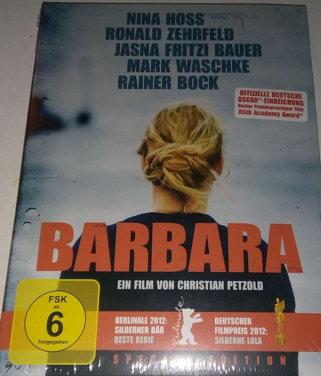 Barbara (Special Edition) Christian Petzold ©'2012 Neu/OVP (Neu und ...