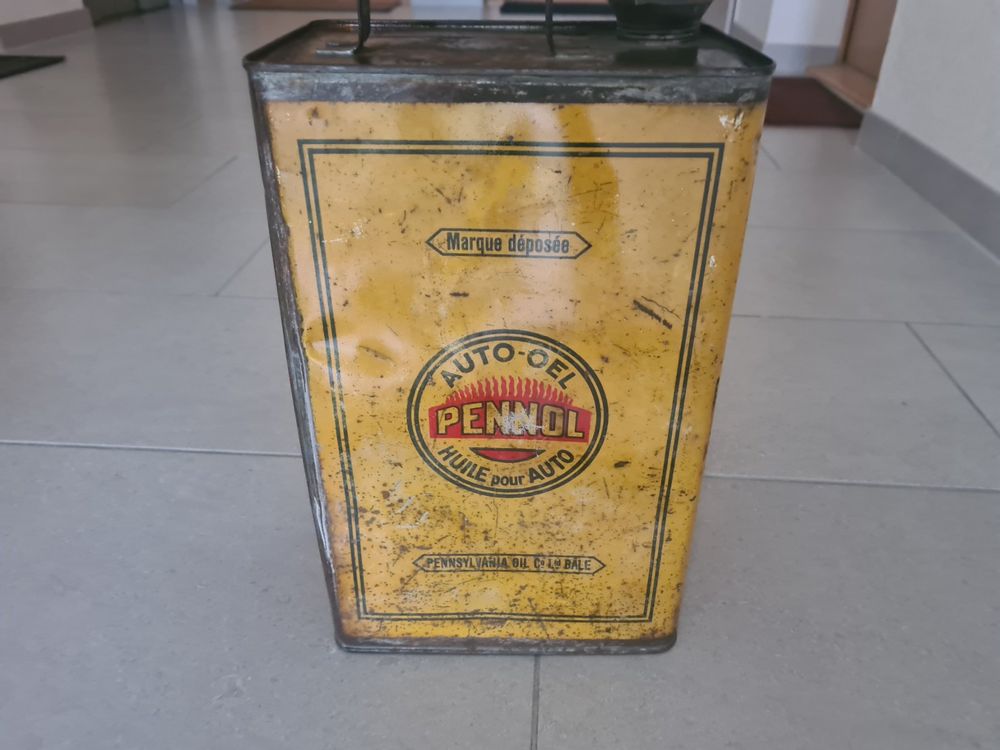 BIDON PENNOL BALE OLDTIMER RARE VINTAGE COLLECTION (Gebraucht) in ...