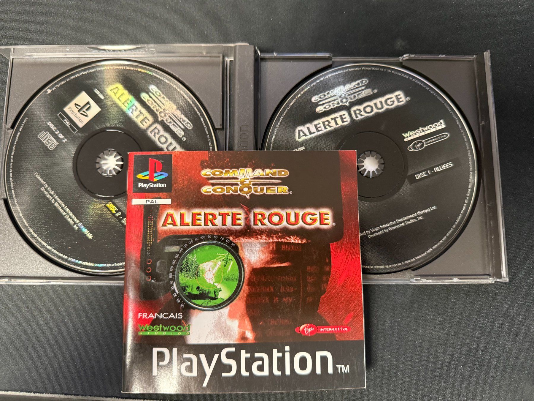 Command & Conquer Alerte Rouge - PS1 (D'occasion) à Pont-de-la-Morge ...