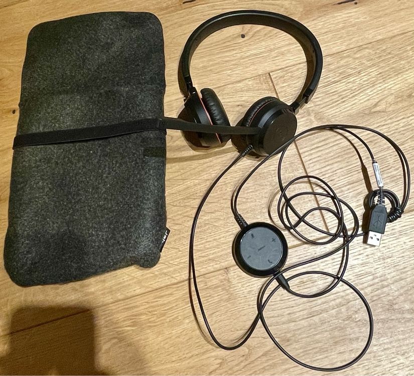 Jabra Evolve 30 II On-Ear Headset ENC060 kabelgebunden USB-A (Neu ...