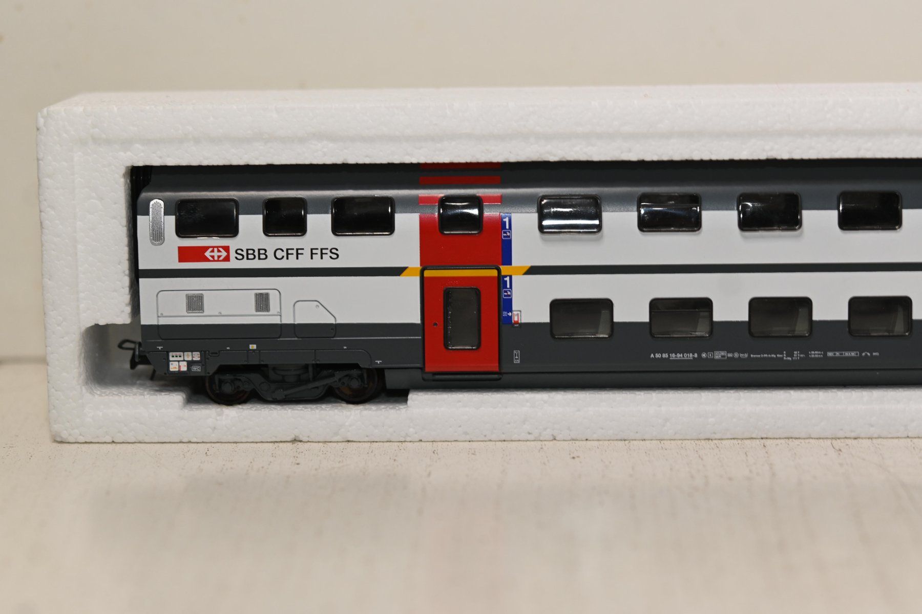 SBB Doppelstockwagen IC2000, Hag HO/AC mit OVP NEU (Neu und ...