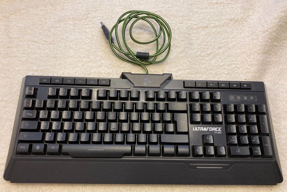 ULTRAFORCE Gaming Keyboard T5 LED (Gebraucht) in Oberegg für CHF 18.25 ...