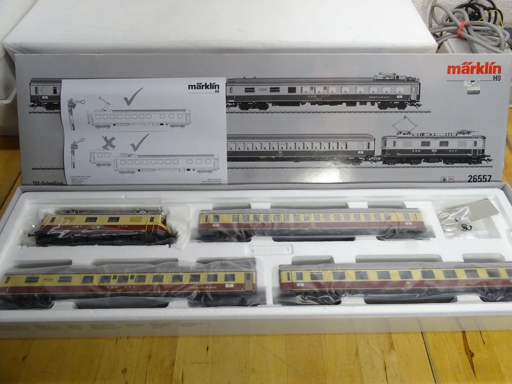 Märklin 26557 TEE Bavaria Set, Digital, Sound, H0,WS/AC,OVP | Acheter ...