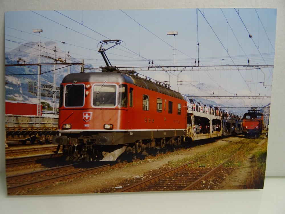 Foto SBB Re Re 6/6 11605 "Uster" Altdorf Autozug 19.9.1998 (Gebraucht) in Teufen AR für CHF 4.5 ...