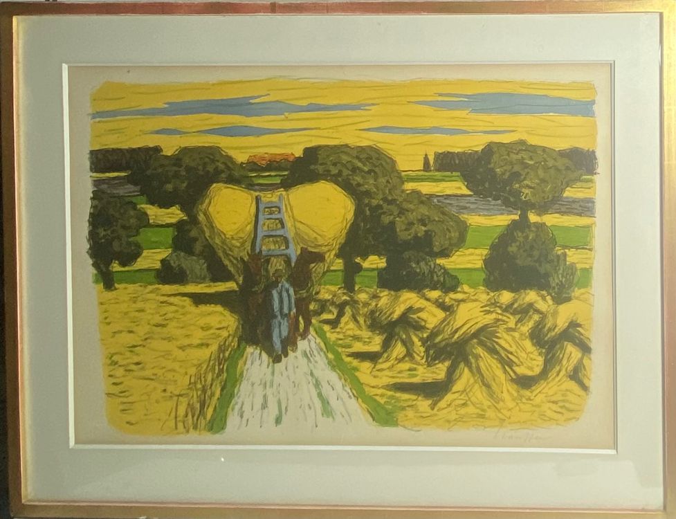 Fred STAUFFER (1892-1980) Große Lithographie Handsigniert (Gebraucht) in Root für CHF 24 – mit ...