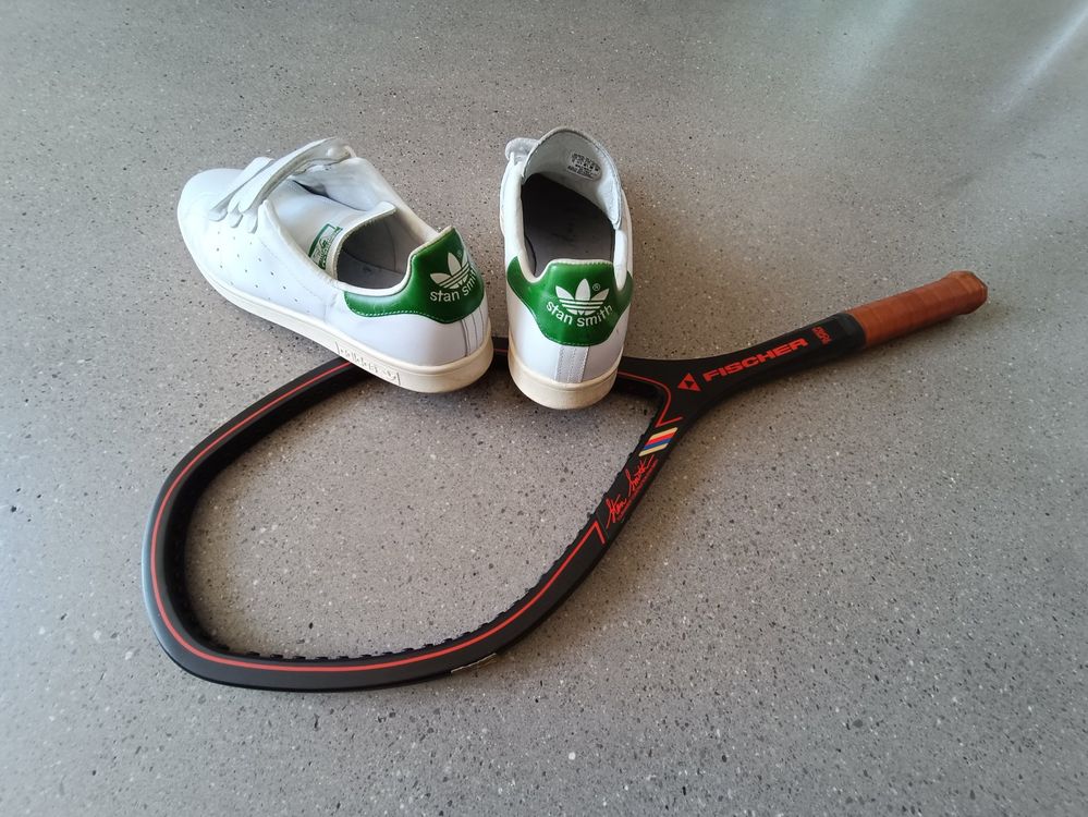 Stan Smiths vintage Tenis Racket, mit Originalgarantie (Neu (gemäss ...
