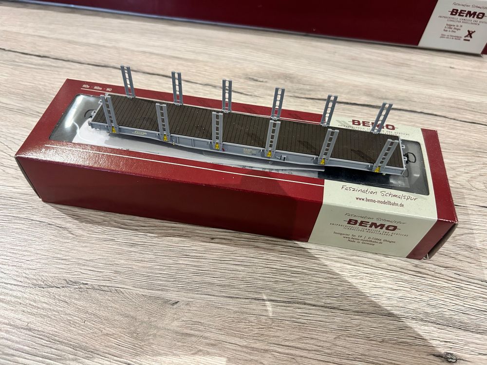 Bemo H0m RhB Sp-w8356 Rungenwagen | Kaufen auf Ricardo