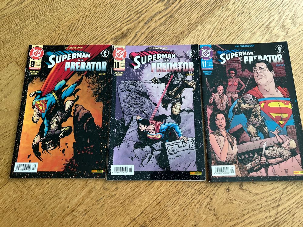 Superman VS. Predator Comic Teil 1-3 (2001) | Kaufen auf Ricardo