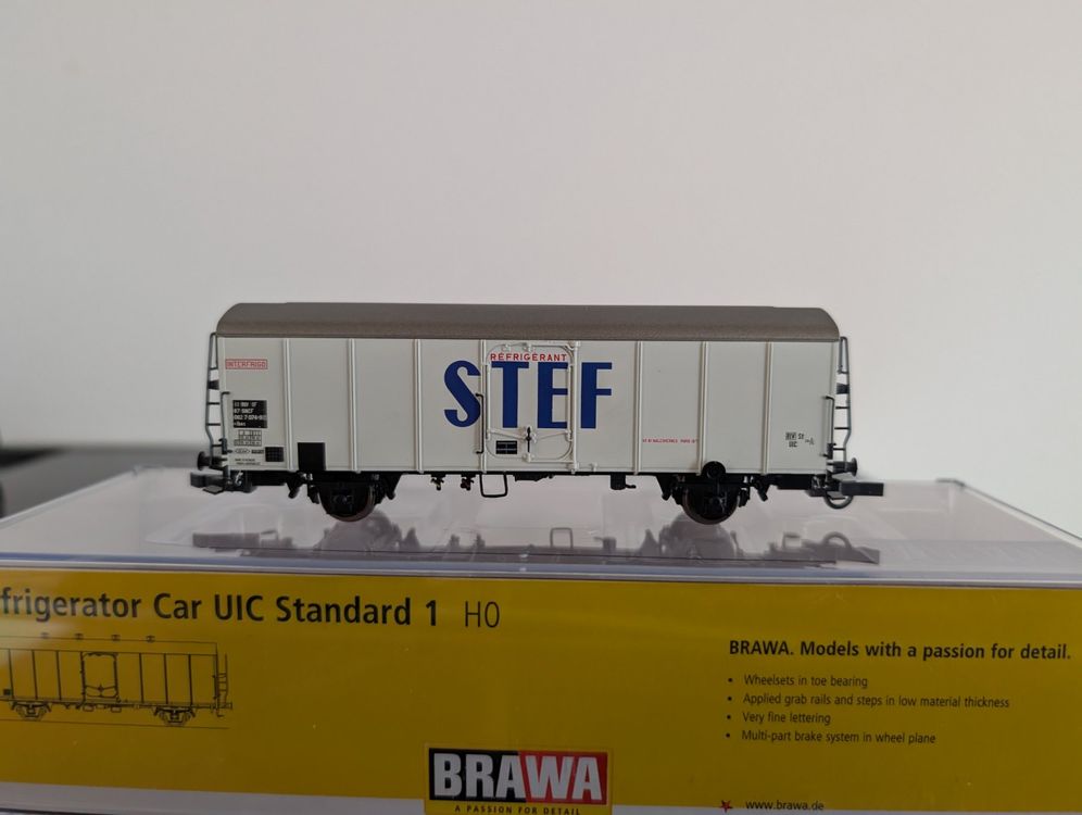 Brawa 48323 Kühlwagen UIC St. 1 "STEF" SNCF. DC | Kaufen auf Ricardo