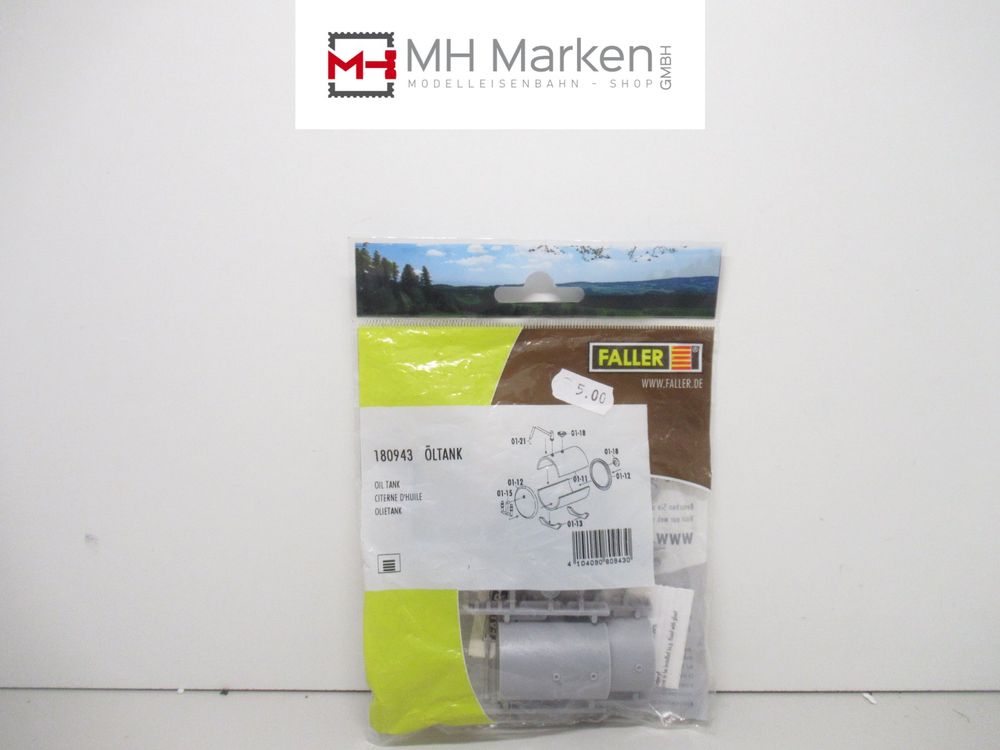 Faller 180943 Bausatz Öltank 1:87 H0 Anlage Gestaltung Bau (Gebraucht ...