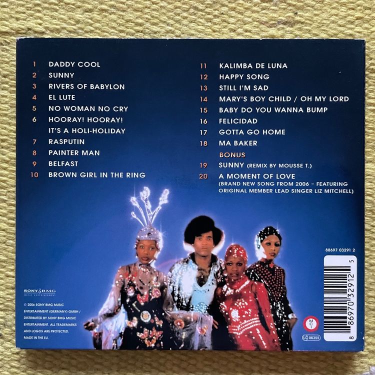BONEY M.-THE MAGIC OF/BEST OF (DIGIPACK) (Gebraucht) in für CHF 3.9 ...