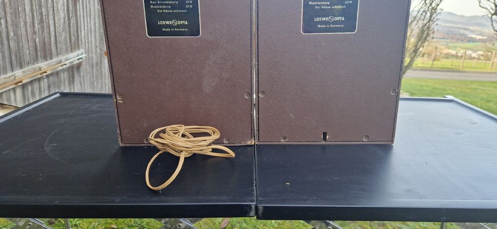 Loewe Opta Konzertbox LO 17 – Vintage Hi-Fi Lautsprecher (Gebraucht) in ...