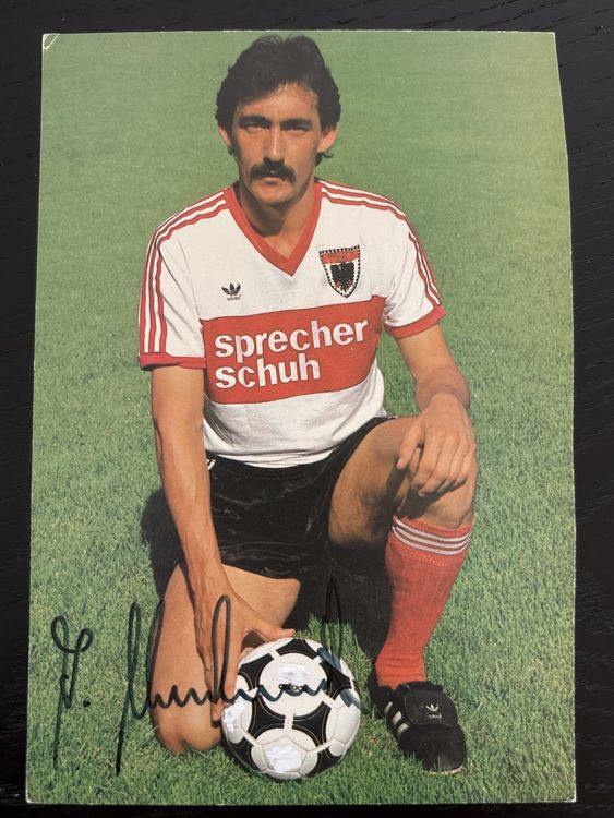 Signierte Karte Herbert Alfred FC Aarau 85/86 (Gebraucht) in Uetendorf für CHF 10 – mit ...