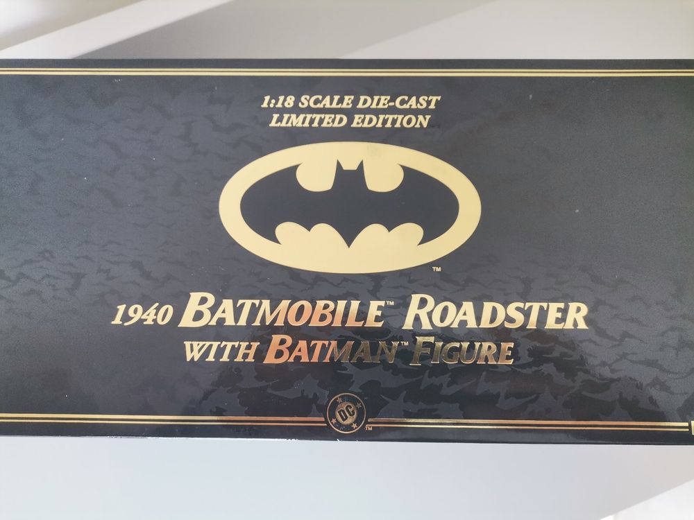 Rare Batmobile Roadster 1940 Corgi édition limitée neuve (Gebraucht) in ...