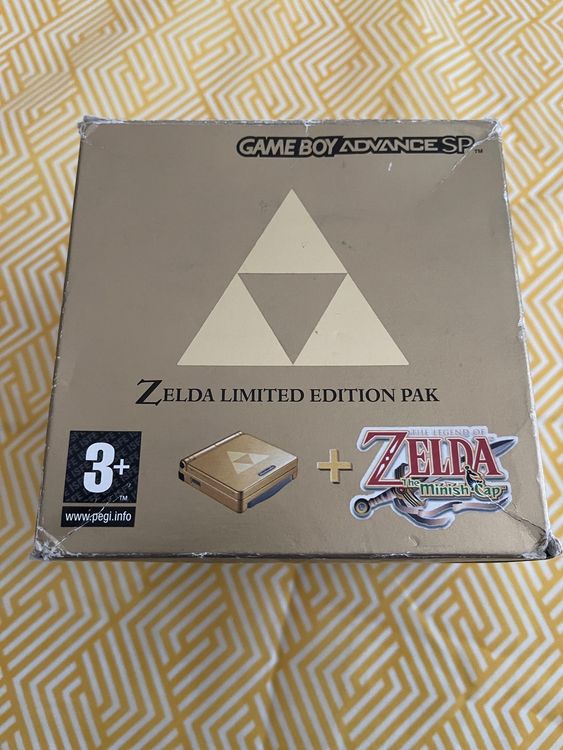 GameBoy Advance SP Zelda Limited Edition + OVP (Gebraucht) in ...