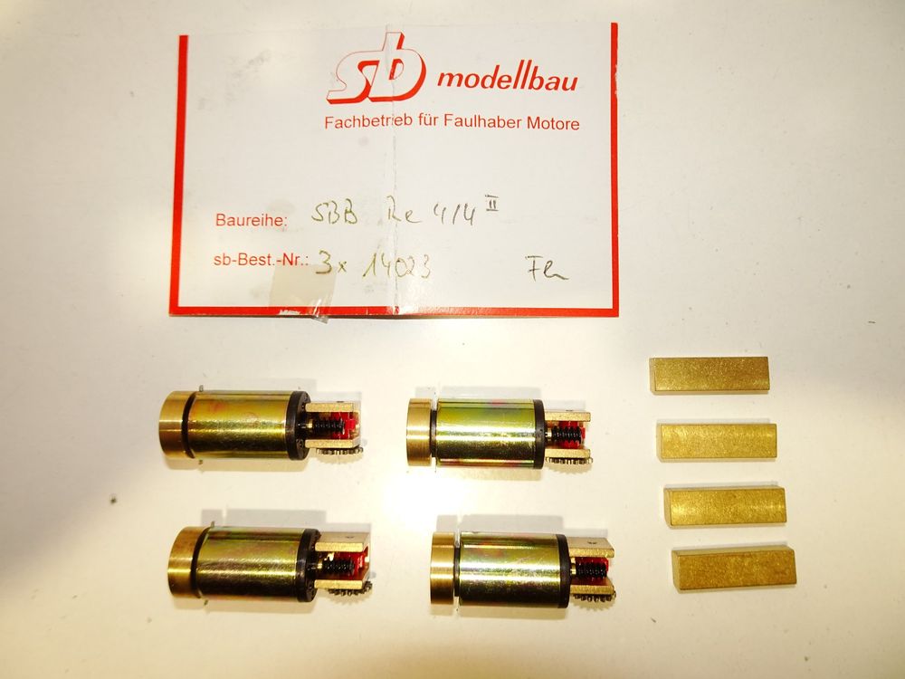 4 sb Modellbau Motoren Motor SBB Re 4/4 Art. 14023 (Gebraucht) in ...