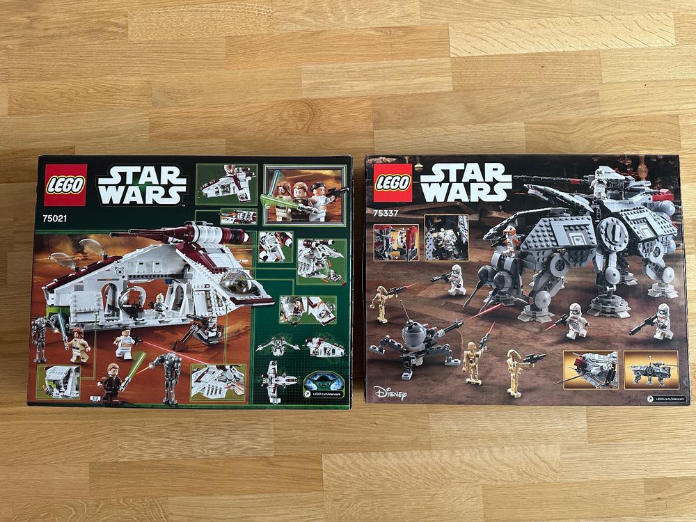 LEGO Star Wars Republic Gunship & AT-TE | Kaufen auf Ricardo