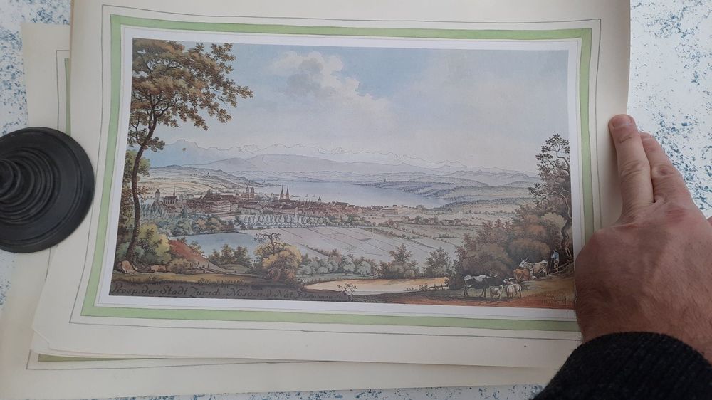 Zürich Druck von Weid um 1785 Stiche Bild (Gebraucht) in Baden für CHF ...