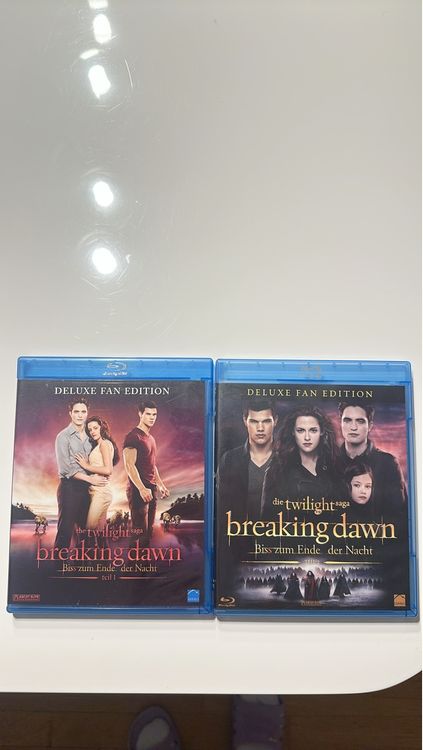 Twilight Saga: Breaking Dawn Teil 1&2 Deluxe Fan Edition (Gebraucht) in ...