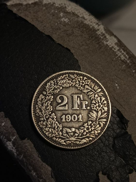 Schweiz 2 Franken 1901 Abart kein Silber ? (Gebraucht) in Muralto für CHF 52 – mit Lieferung auf ...