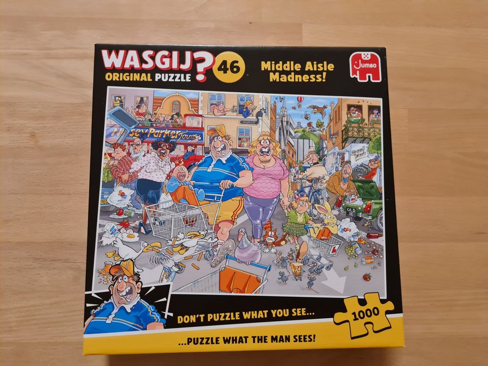 Wasgij Original 46 - Middle Aisle Madness! | Kaufen auf Ricardo