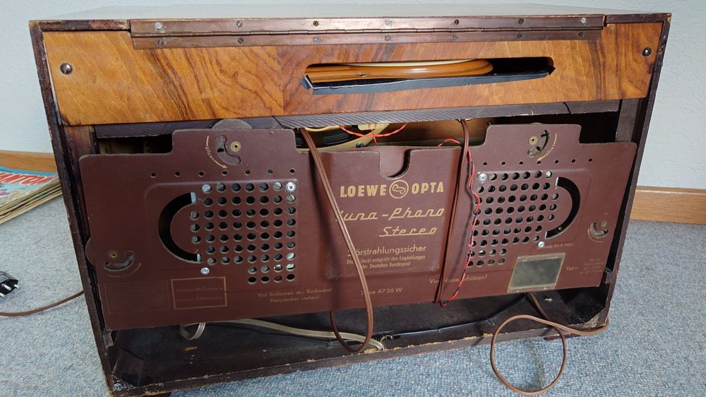 Loewe Opta Luna Phono Stereo Type 4736 W von 1959 (Gebraucht) in Thun ...