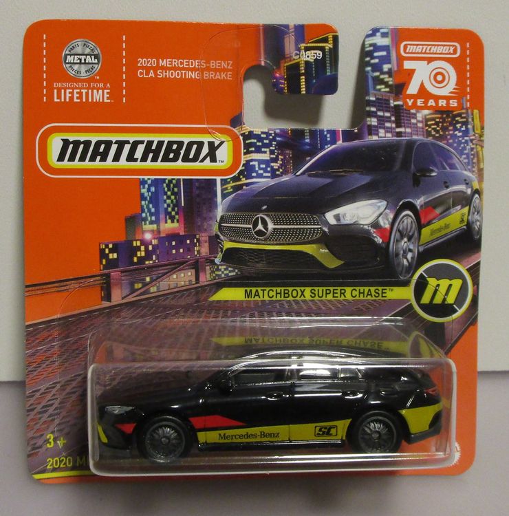 MATCHBOX 2020 MERCEDES-BENZ CLA SHOOTING BRAKE SUPER CHASE (Neu und ...