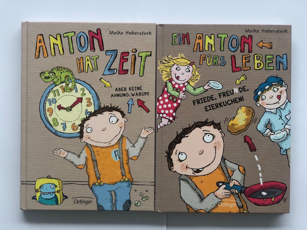 2 Kinderbücher - Anton hat Zeit/Ein Anton fürs Leben (Gebraucht) in ...