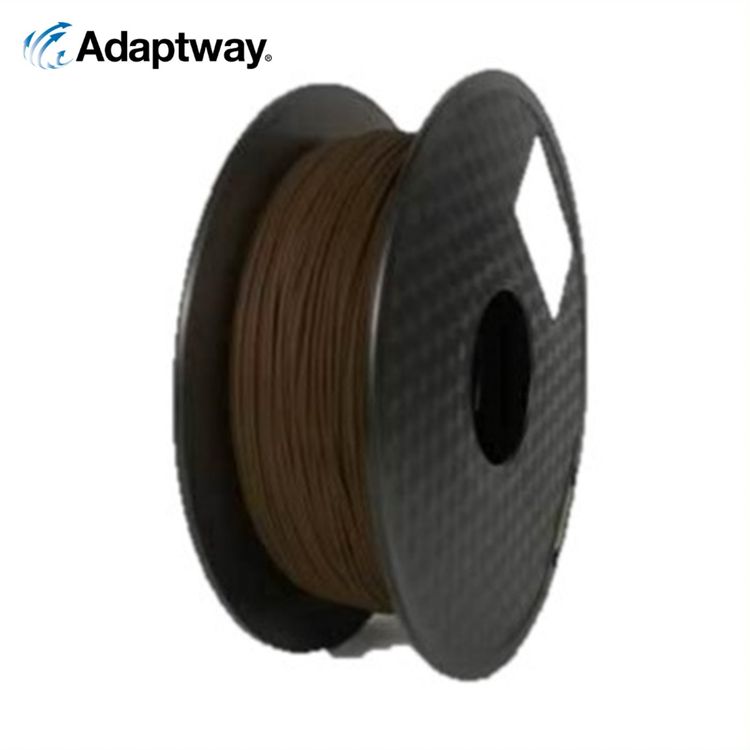 4 Rollen Holz PLA Filament, 1.75 mm, je 0.8 kg, walnut wood (Neu und ...