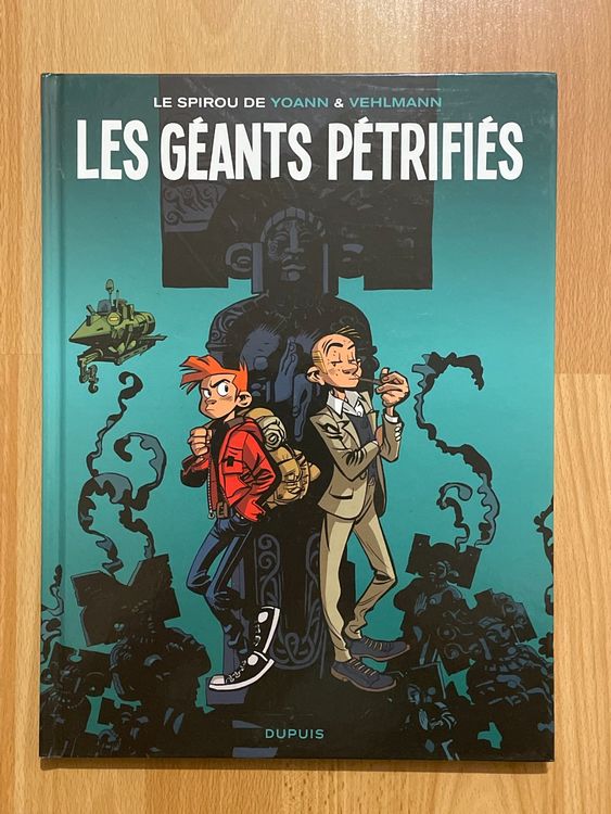 LE SPIROU DE YOANN & VEHLMANN : LES GEANTS PETRIFIES (D'occasion) à ...