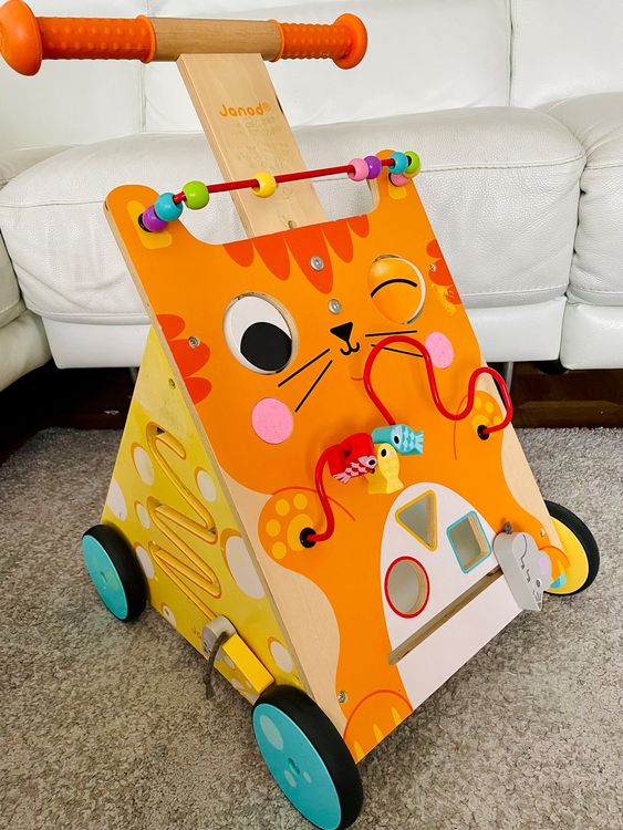 Multi-Activities Cat Baby Walker (wood) | Kaufen auf Ricardo