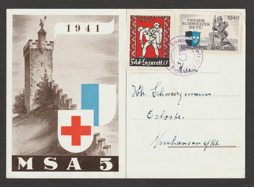 WK2 Einheitskarte Sanität Nr. 14 (Gebraucht) in Siebnen für CHF 21 – mit Lieferung auf Ricardo ...
