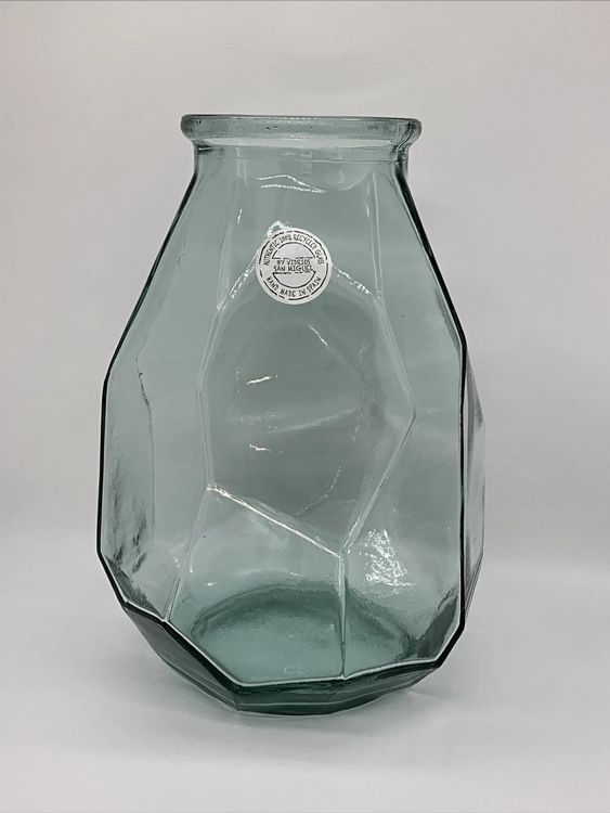 Vase verre recyclé ORIGAMI SAN MIGUEL BY VIDRIOS Design Neuf (Neu ...