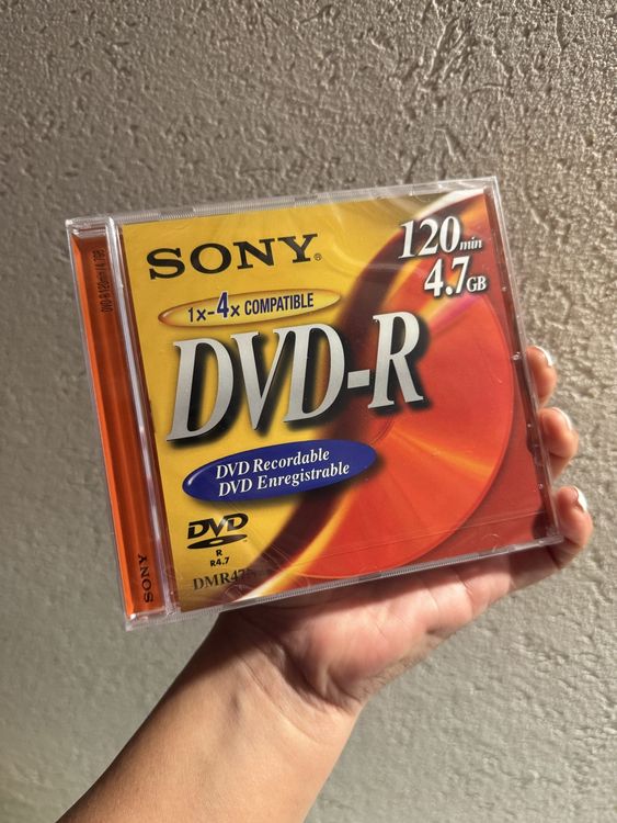 Originalverpackte Sony DVD-R Rohlinge, 5 Stk., Neu! (Neu und ...