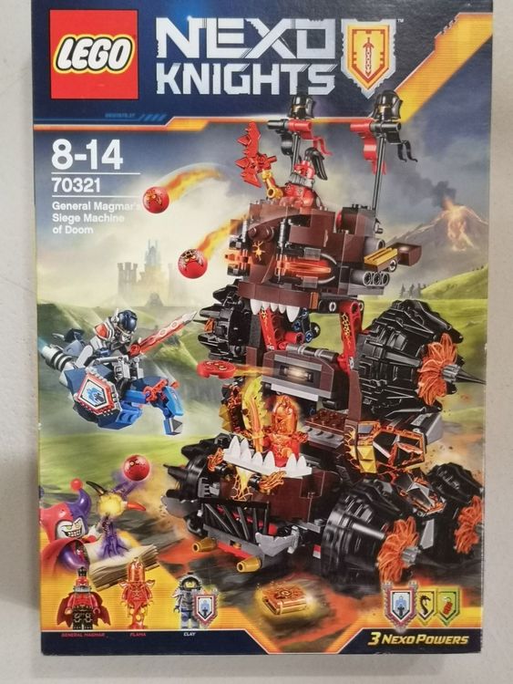 Lego 70321 Nexo Knights Magmar Siege | Kaufen auf Ricardo