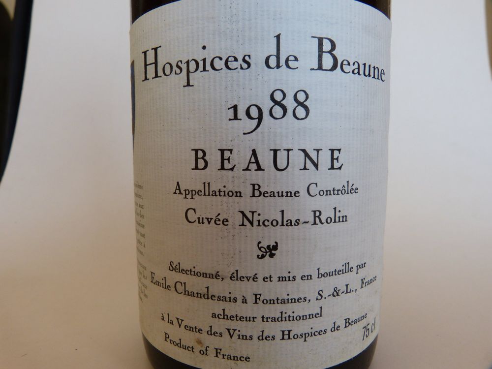 Hospices de Beaune 1988 Nicolas Rolin (Neu und originalverpackt) in ...