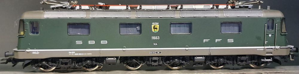 MÄRKLIN: SBB Re 620 EGLISAU GRÜN DIGITAL/SOUND 37328 TOP/OVP (Gebraucht ...