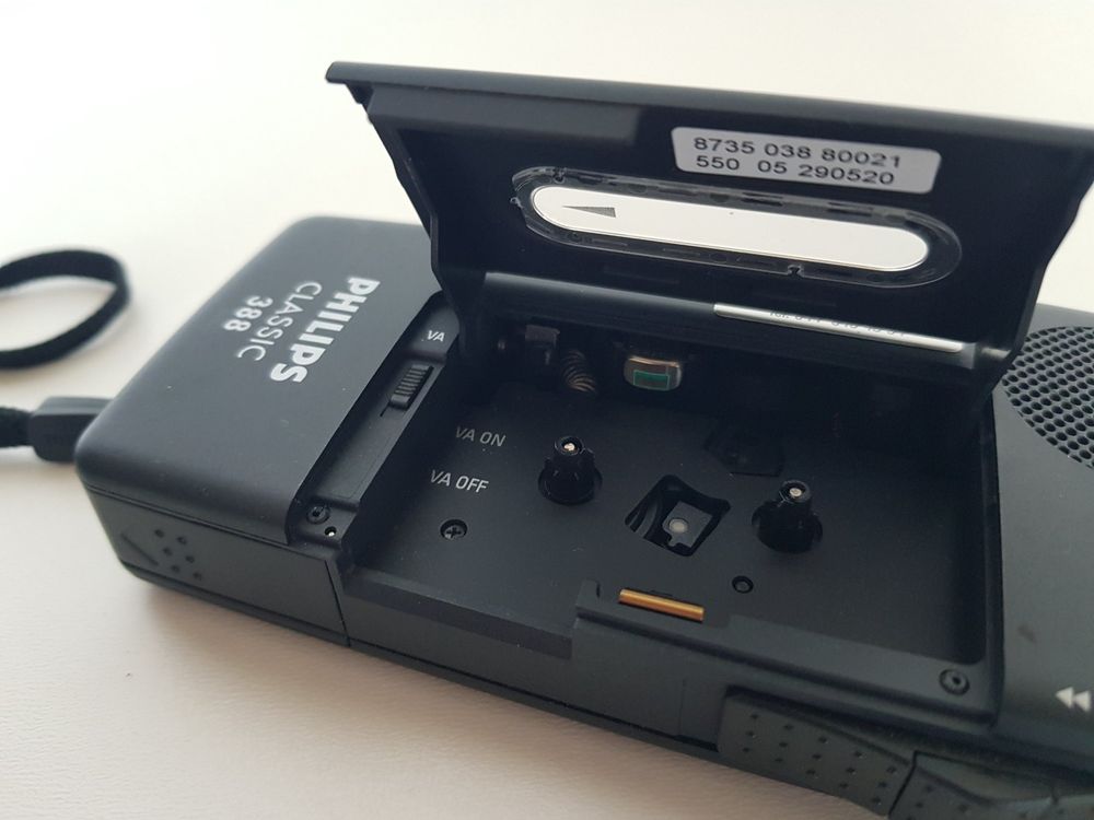 Philips Classic 388 Mini Kassetten Diktiergerät + Kassette (Neu (gemäss ...