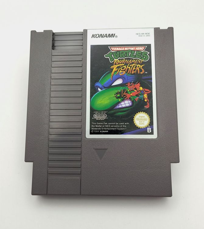 TMHT Turtles Tournament Fighters NES Modul Konami 1993 PAL B (Gebraucht ...