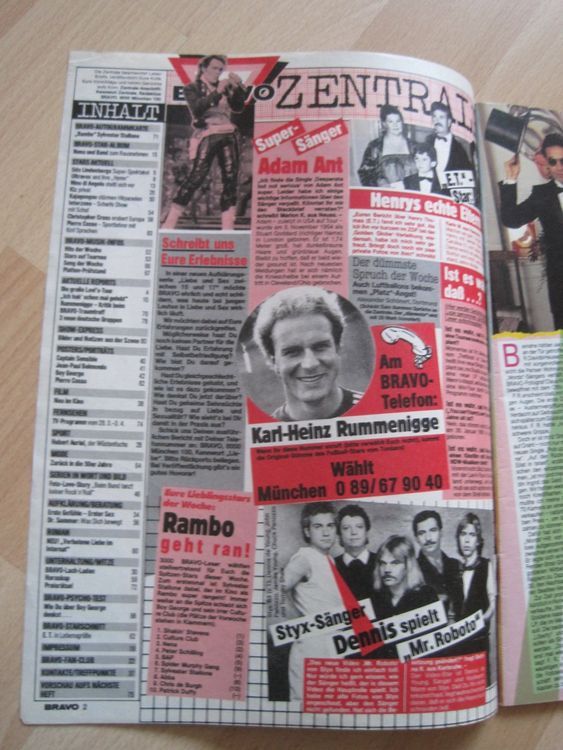 Bravo Nr 13 v 24 März 1983 Rambo Belmondo Boy George &&& (Gebraucht) in ...