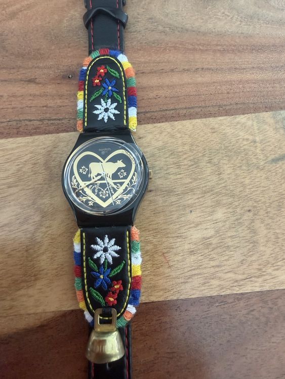 Swatch edelweiss, vache (Neuf avec emballage d'origine) à Botyre (Ayent ...