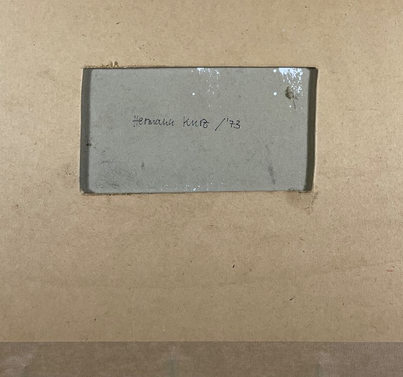 Hermann Kurz (XX) grosse Mischtechnik (Gebraucht) in Root für CHF 175 – mit Lieferung auf ...