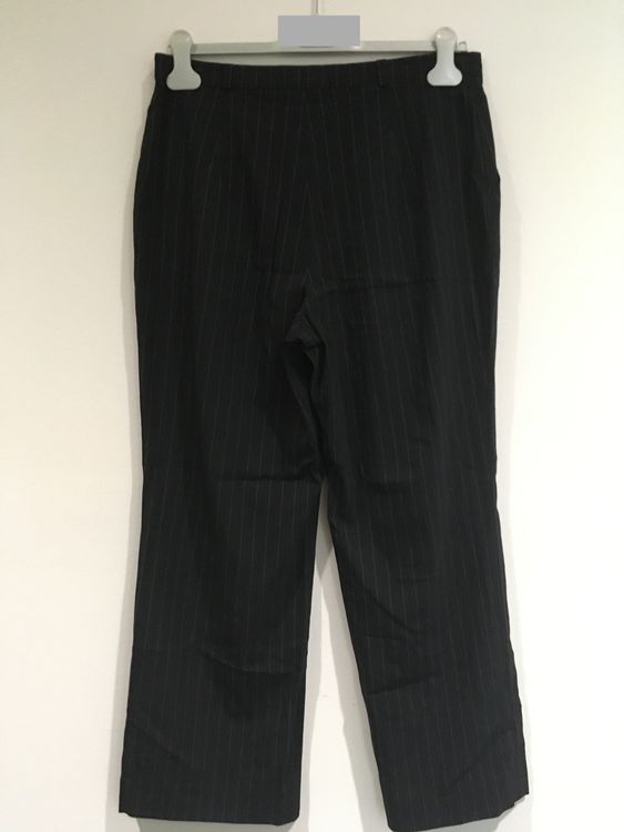 Horst Basler Anzug marine Nadelstreifen Blazer 40 Hose 42 (Neu (gemäss ...