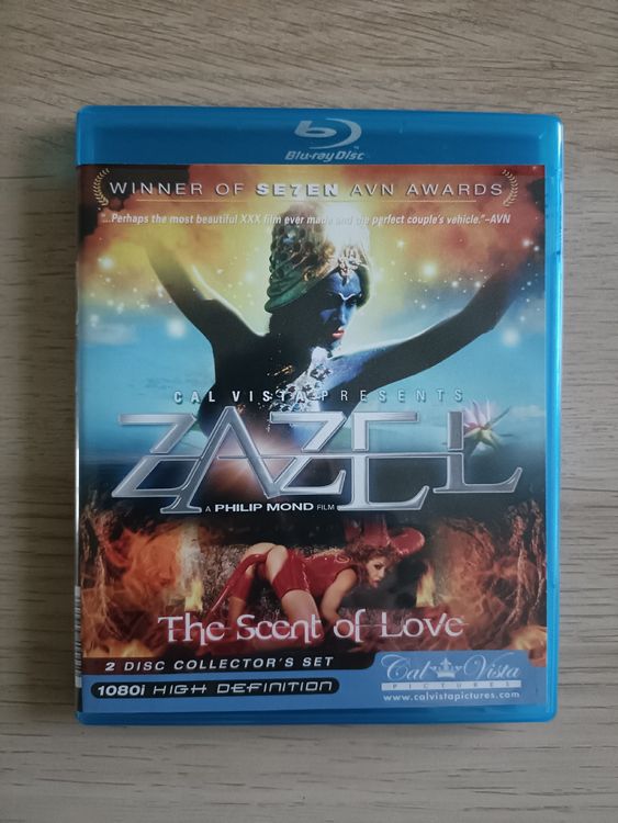 ZAZEL - The Scent of Love EROTIK Blu-ray - 2 Disc Set selten (Neu und ...
