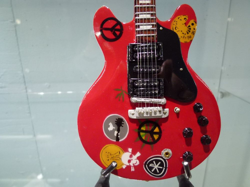 Alvin Lee Modell Gitarre, Gibson, H. 26cm, HandWerk, Unikat! (Neu ...