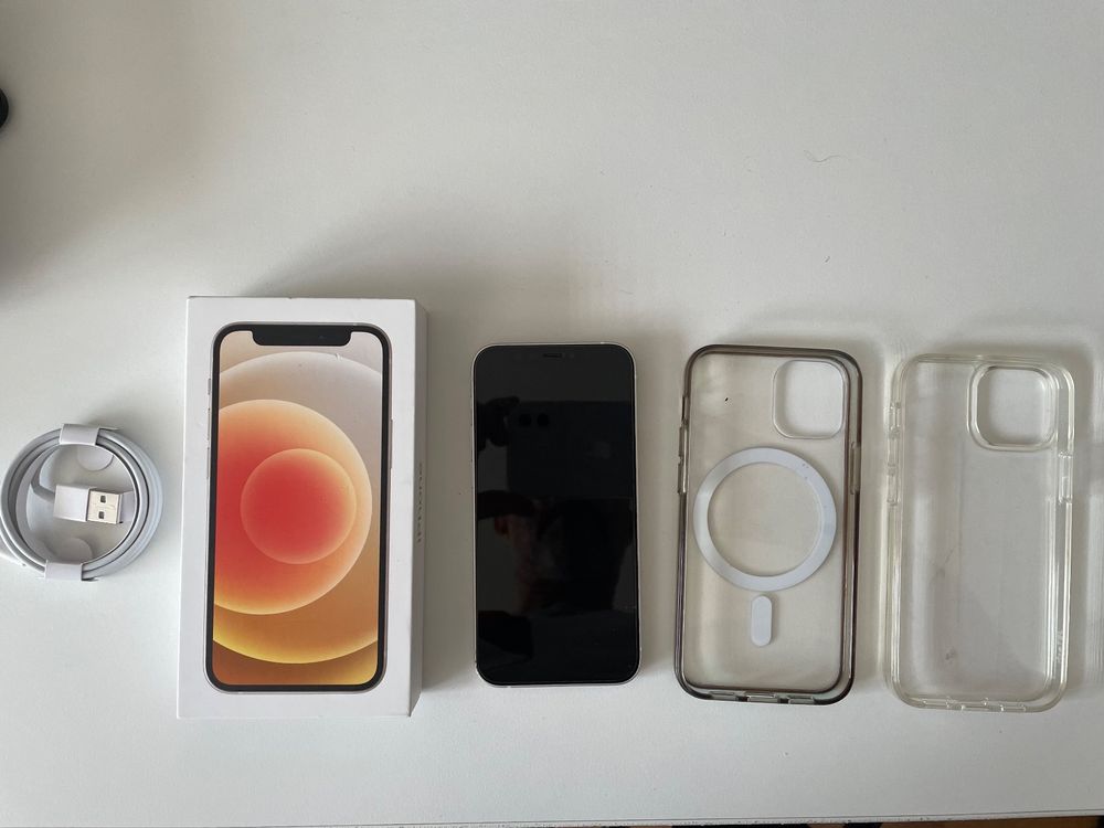 Iphone 12 mini white 64 Gb perfect, still in 2 year warranty (Gebraucht ...