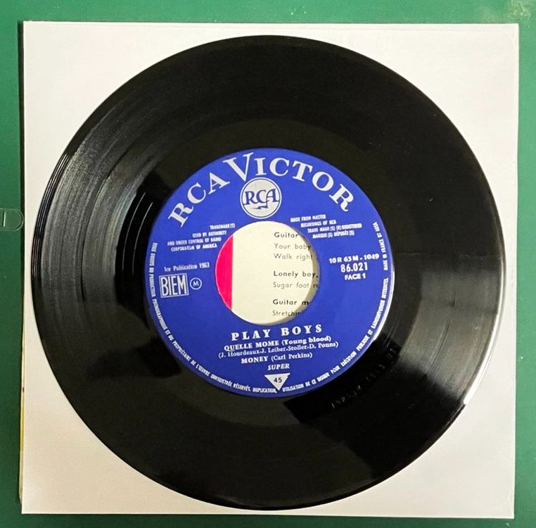 Single: LES PLAY BOYS - Quelle Mome (4-Track EP) (Gebraucht) in ...